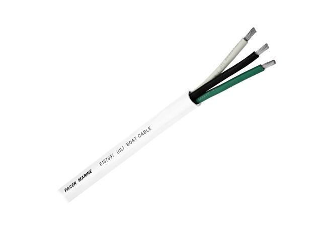 Click here for Pacer Round 3 Conductor Cable - 100 - 16/3 AWG - B... prices