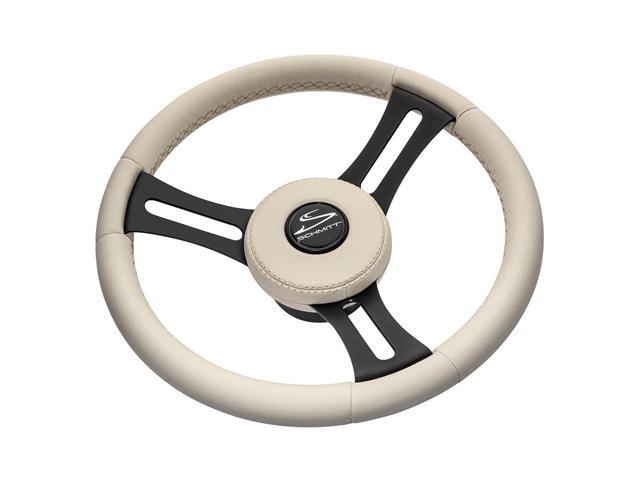 Click here for Schmitt Marine Torcello Elite 14 Wheel - Beige Lea... prices
