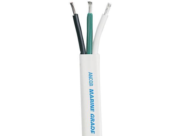 Click here for Ancor White Triplex Cable - 14/3 AWG - Flat - 250 prices