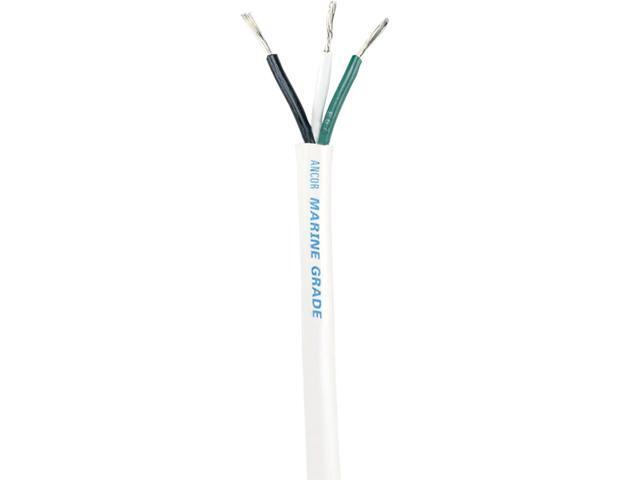 Click here for Ancor White Triplex Cable - 14/3 AWG - Round - 250 prices