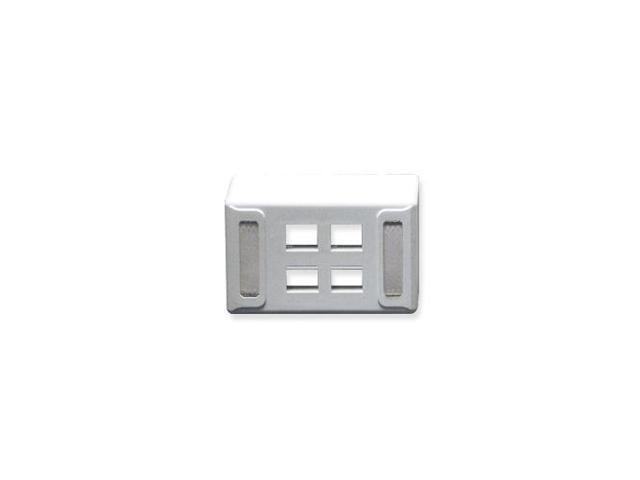 Click here for Icc Ic108uf4wh Faceplate Furniture Univ 4-port Whi... prices