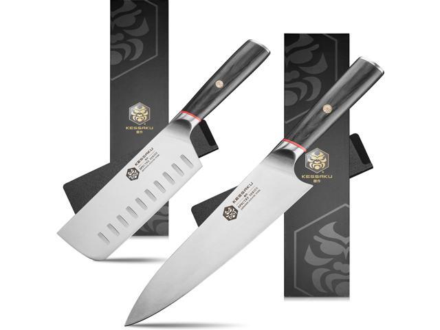 Click here for Kessaku 8-Inch Chef and 6-Inch Nakiri - Spectre Se... prices
