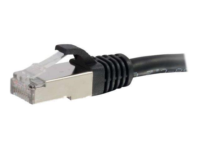C2G 00822 C2G 25FT CAT6 SNAGLESS SHIELDED (STP) NETWORK PATCH CABLE - BLACK