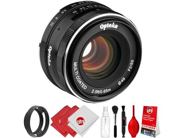 Click here for Opteka 50mm f/2.0 HD MC Manual Focus Prime Lens wi... prices