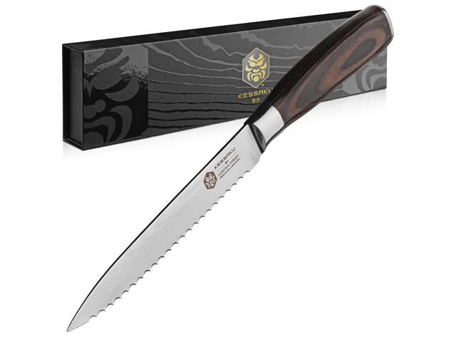 Click here for Kessaku 5.5-Inch Serrated Utility Knife - Samurai... prices