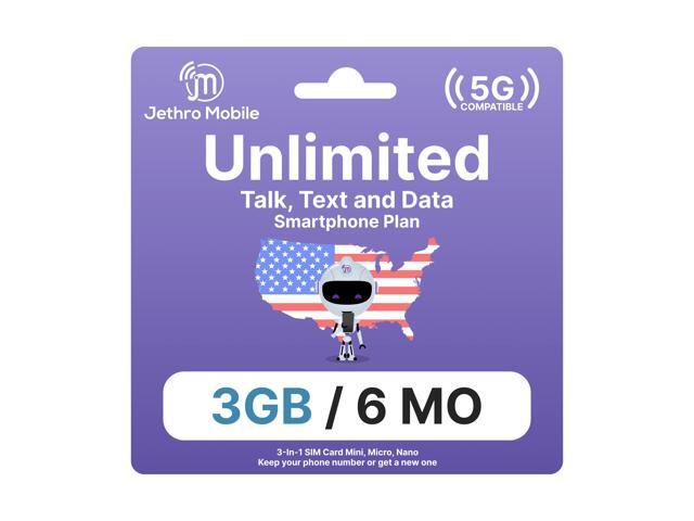 Click here for Jethro Mobile USA Prepaid Sim Card [6 Months] Unli... prices