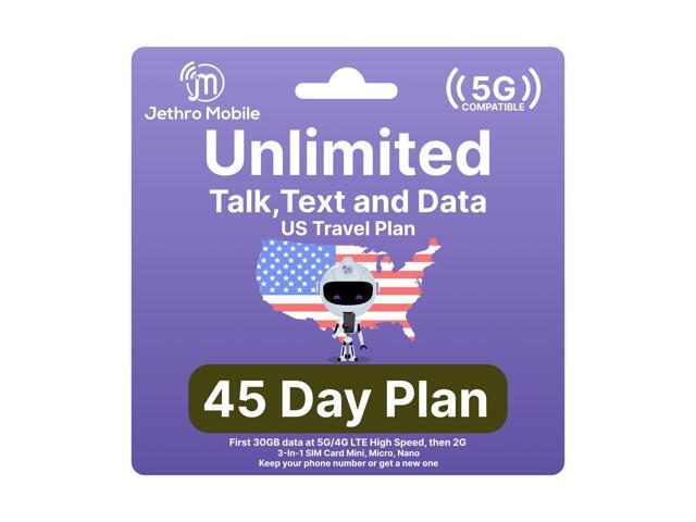 Click here for Jethro Mobile [45 Days] USA Prepaid Sim Card with... prices