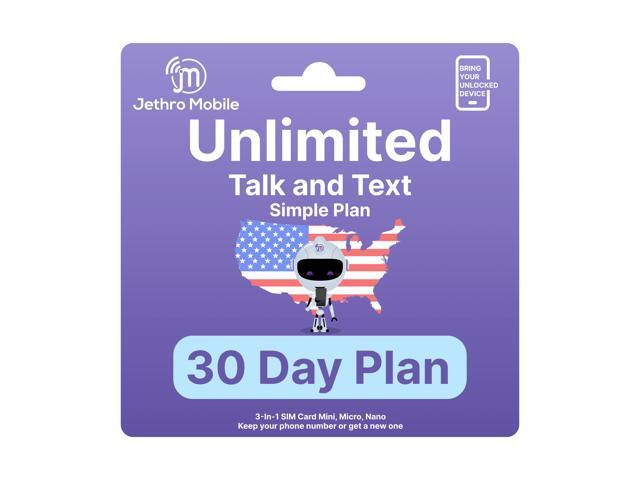 Click here for Jethro Mobile [30 Days] USA Prepaid Sim Card with... prices