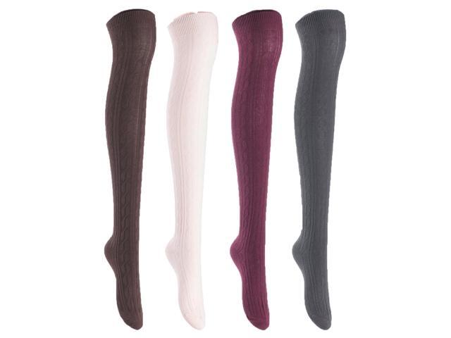 Click here for Lian LifeStyle Big Girls Womens 4 Pairs Exquisite... prices