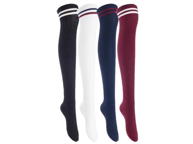 Click here for Lian LifeStyle Big Girls Womens 4 Pairs Exquisite... prices