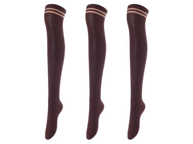 Click here for Lovely Annie Womens 3 Pairs Over Knee High Thigh H... prices