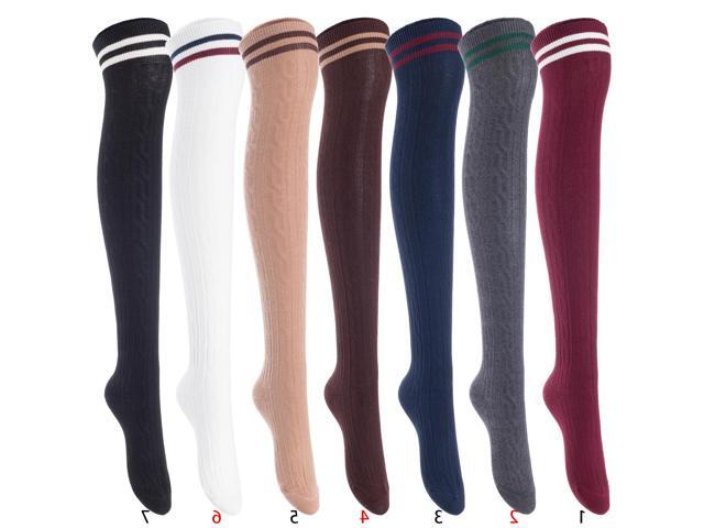 Click here for Meso Womens 4 Pairs Pack Truly Beautiful Knee-High... prices