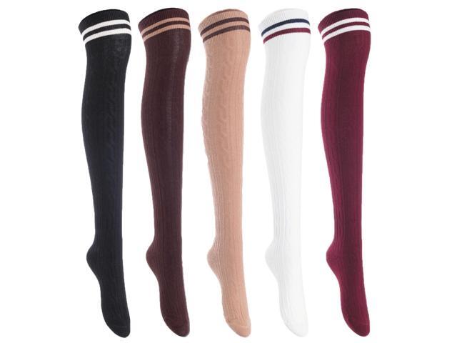 Click here for Lian LifeStyle Exquisite Big Girls Womens 5 Pairs... prices