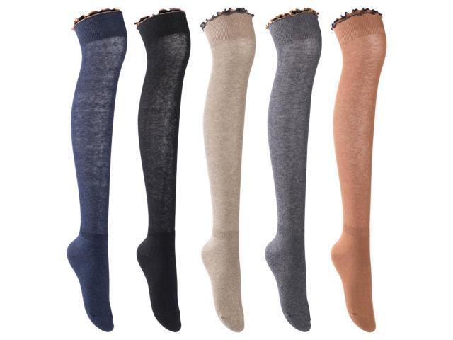 Click here for Lian LifeStyle Womens 3 Pairs Attractive Mid Calf... prices