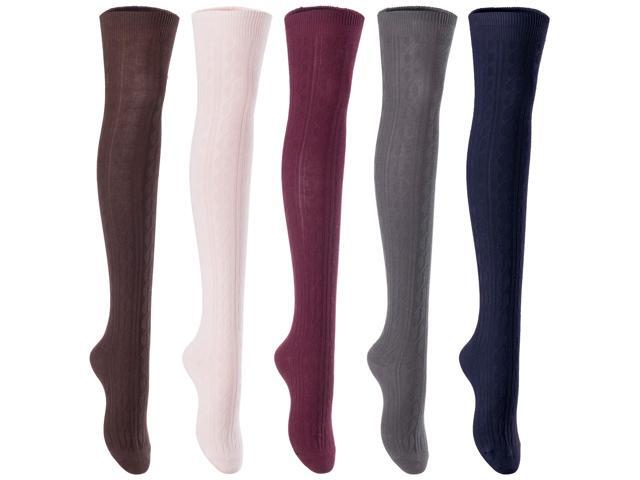 Click here for Lian LifeStyle Exquisite Big Girls Womens 5 Pairs... prices