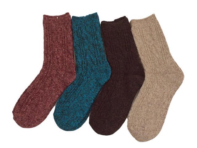 Click here for AATMart Womens 4 Pairs Wool Blend Crew Socks. Outs... prices