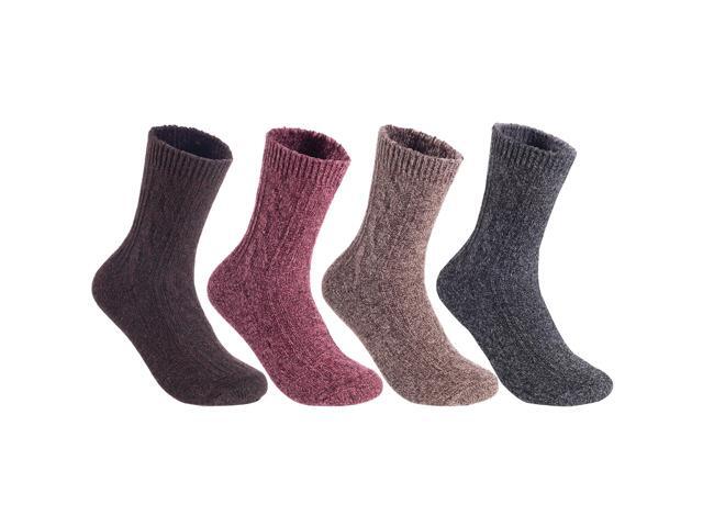 Click here for Womens 4 Pairs Ultralight Breathable Cozy Wool Cre... prices