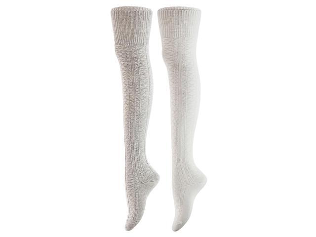 Click here for Meso Womens 2 Pairs Awesome Thigh High Cotton Sock... prices