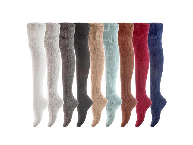 Click here for Meso Womens 3 Pairs Awesome Thigh High Cotton Sock... prices