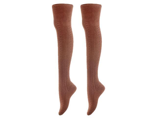 Click here for Meso Womens 2 Pairs Awesome Thigh High Cotton Sock... prices