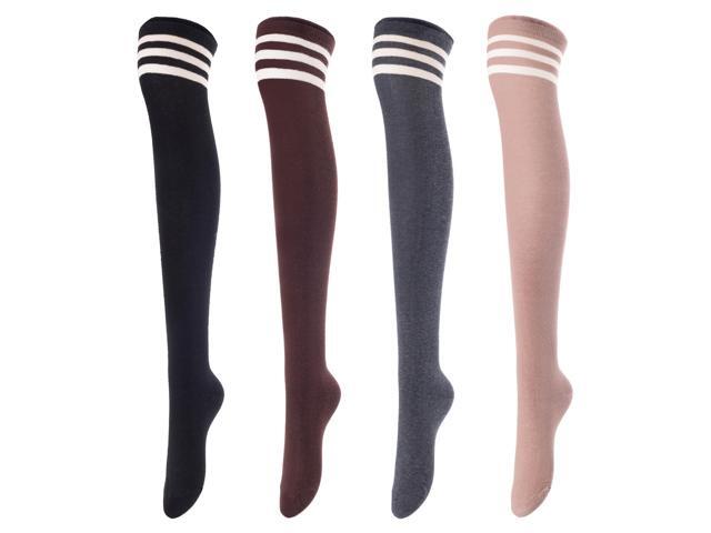 Click here for Meso Womens Big Girls 4 Pairs Splendid Knee High C... prices