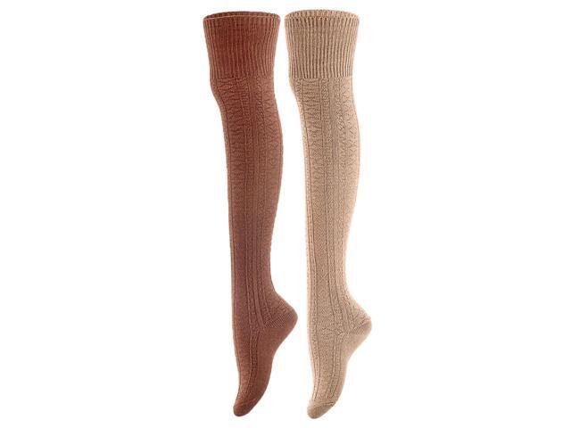 Click here for Meso Womens 2 Pairs Awesome Thigh High Cotton Sock... prices