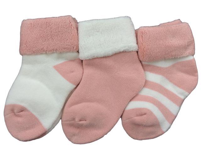 Click here for Lian LifeStyle Cool & Fun Baby Girls 3 Pairs Cotto... prices