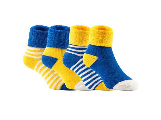 Click here for Lian LifeStyle Cute Baby Boys 4 PairsCotton Crew S... prices