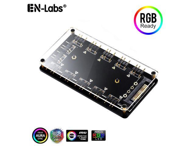 Click here for ARGB Hub 5V 3Pin SYNC 11 Ports Splitter w/ Magneti... prices