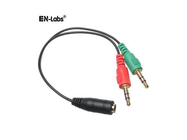 Click here for EnLabs Headphone Splitter For Computer 3.5mm 4 Pos... prices