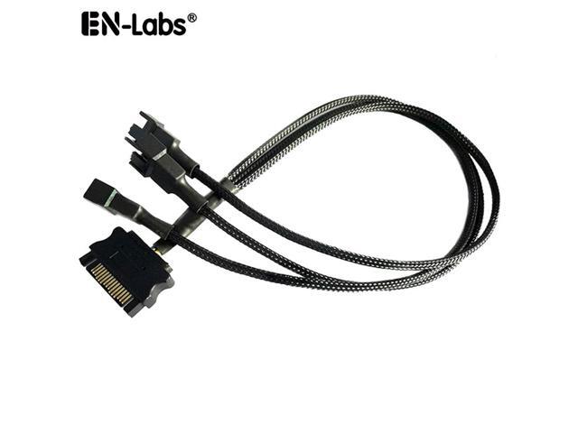 Click here for EN-Labs SATA to 3 Pin 4 Pin Fan Sleeved Power Spli... prices