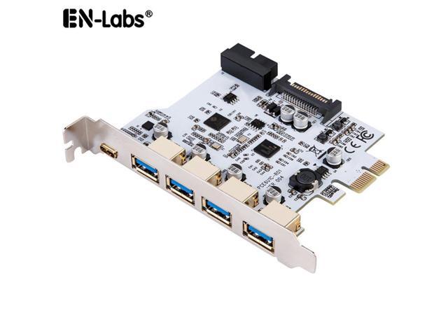 Click here for EnLabs PCIEU34ACS20 USB C PCIe Card PCI-e to 7 Por... prices