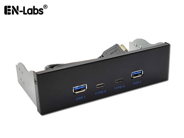 Click here for USB 3.2 10Gbps USB Front Panel Hub 5.25 inch Bay 2... prices