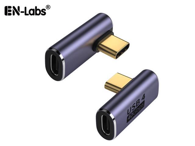 Click here for USB 4.0 Type-C Side Angled Adapter 40Gbps(2 Pack)... prices