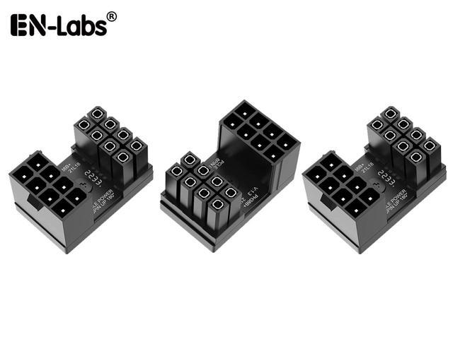 Click here for PCIe 8 Pin 180 Degree Power Adapter U Turn Angled... prices