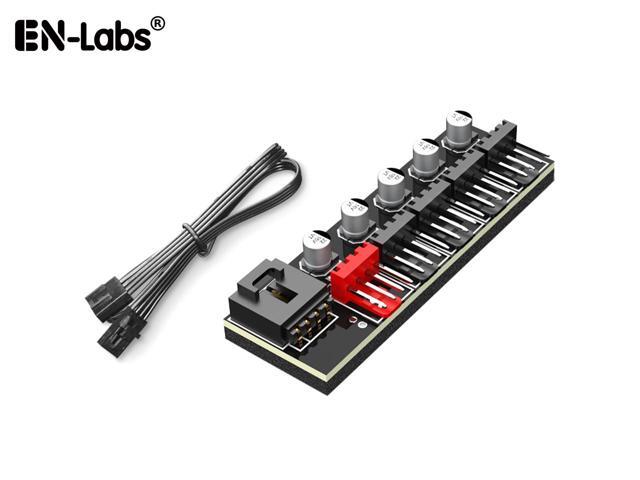 Click here for EnLabs PWMHUB5 5 Ports 4Pin PWM Fan Splitter Hub C... prices