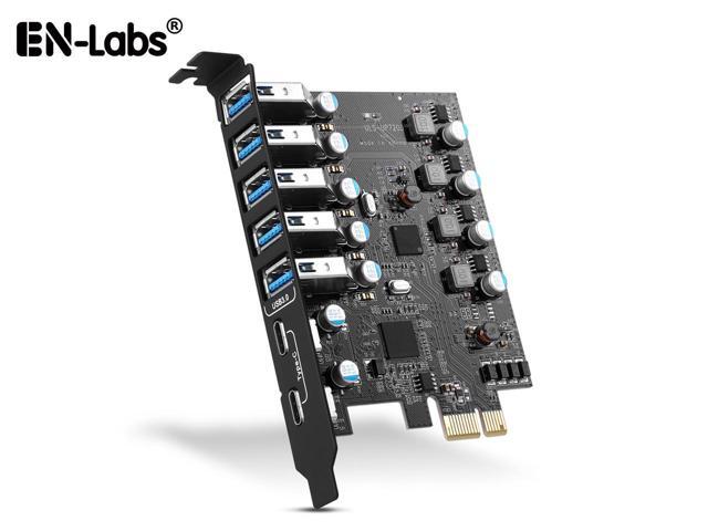 Click here for PCI-E to USB 3.0 7-Ports(2X USB-C - 5X USB-A) Expa... prices