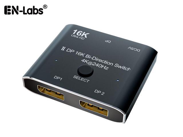Click here for 16K@60Hz DP 2x1 Bi-Direction Switch DisplayPort-co... prices
