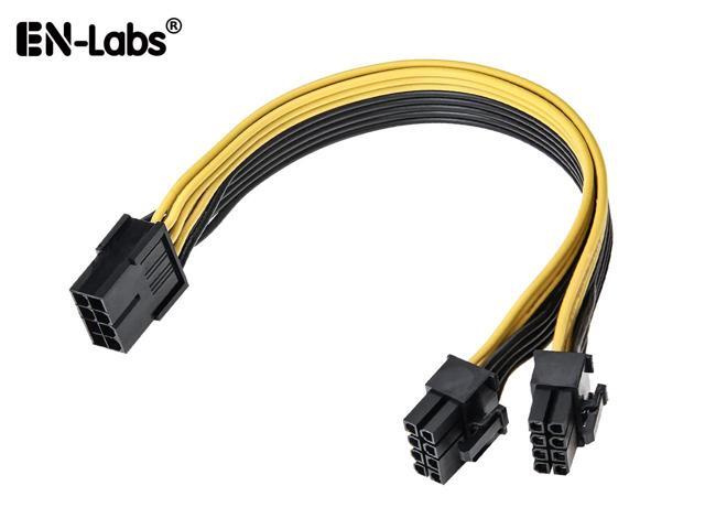 Click here for EnLabs PCIE8PSPL8P20CM 8 inch PCIe 8pin to 2 x 8pi... prices