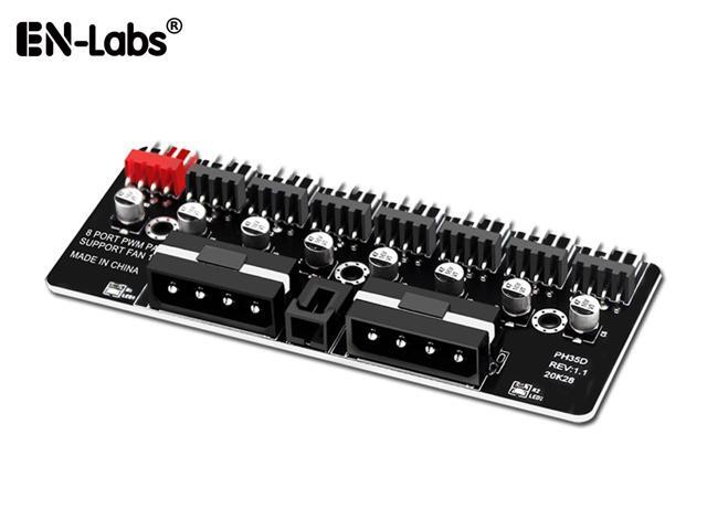 Click here for 8 Ports 12V/2A High Power Chassis Fan Hub 4 Pin PW... prices