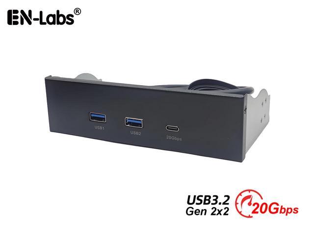Click here for 5.25 Inch USB-C Front Panel Hub of 20Gbps USB 3.2... prices