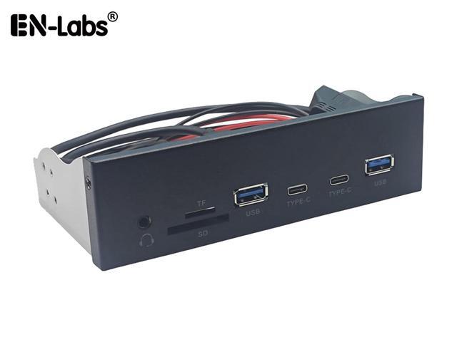Click here for 5.25 Front Panel USB 3.2 Gen1 5Gbps Hub - 2x Type... prices