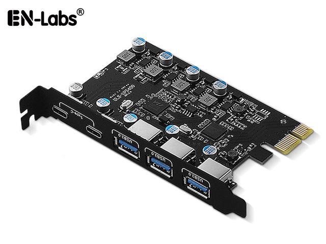 Click here for PCIe to 5 Port USB 3.0 (2X Type-C - 3X USB-A) Expa... prices
