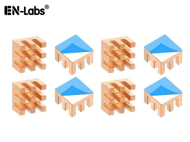 Click here for Copper Heatsink 8x8x4mm with 2.0 W/mK Thermal Adhe... prices