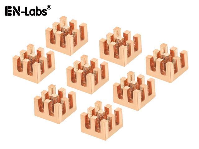 Click here for Copper Heatsink 7x7x5mm with 2.0 W/mK Thermal Adhe... prices