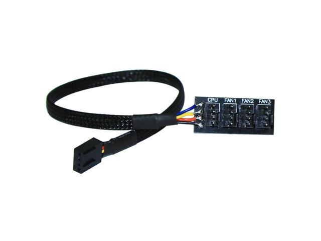 Click here for Black Sleeved Jacket 30cm 1 to 4 4-pins Molex TX4... prices