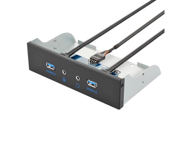 Click here for 5.25 Inch Front Panel 2 Port USB 3.0 Hub w/ HD Aud... prices