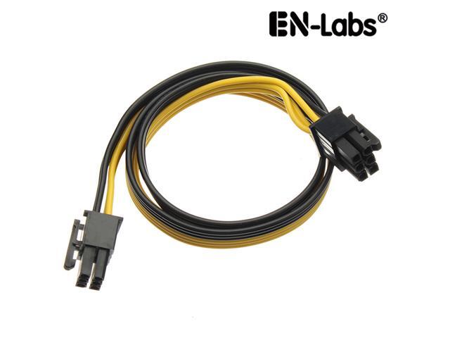 Click here for EnLabs PCIE6PMM30CM 1ft 18AWG PCIe 6pin Male to Ma... prices