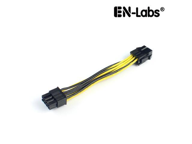 Click here for EnLabs ADPCIE6P28P10CM 4 inch PCIe 6pin to 8pin Ad... prices