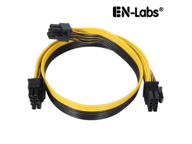 Click here for EnLabs PCIE6P28PSPL6020 PCIe 6pin to 8pin(6+2) Mal... prices